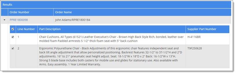 Invoice - Header Information