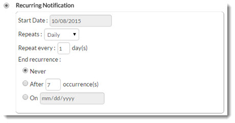 Custom Notifications