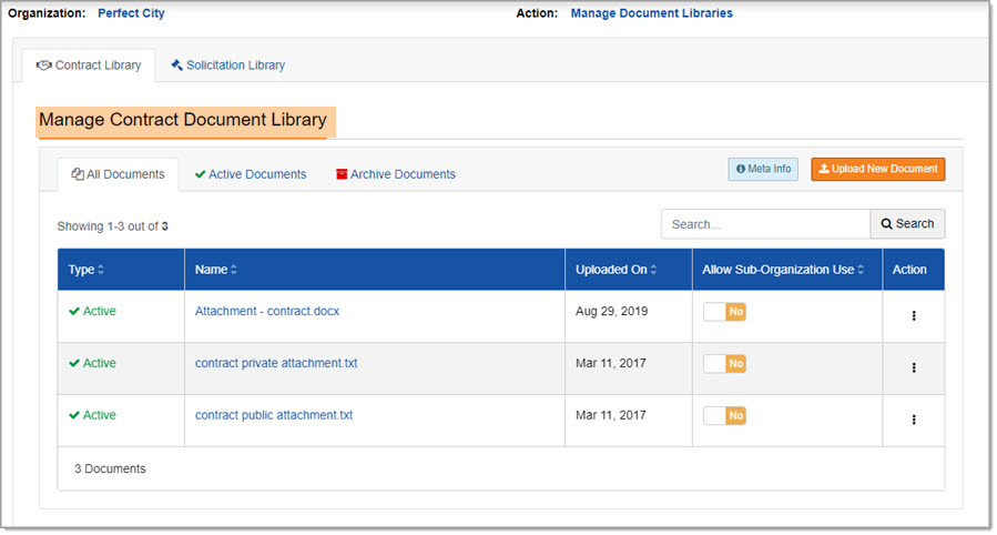 Manage Document Libraries