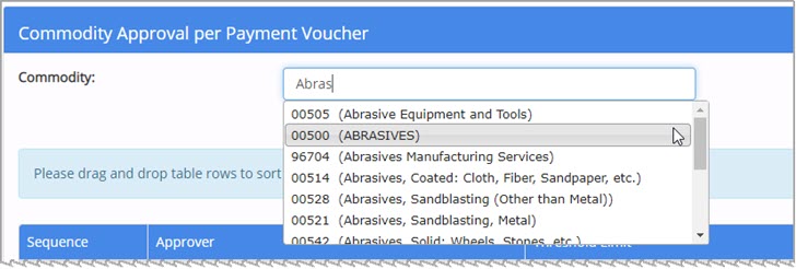 Payment Voucher Approver