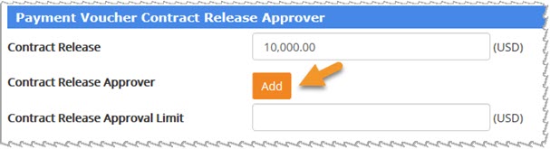 Payment Voucher Workflow - User