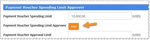 Payment Voucher Workflow - User