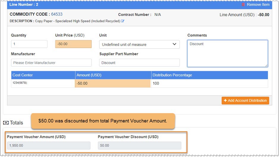 Create Payment Voucher