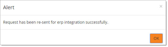 Re-Send Requests to Financial System